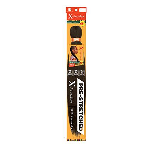 Sensationnel Braids XPRESSION Volume Pre-Stretched Braid 48" (3-PACK, 1)