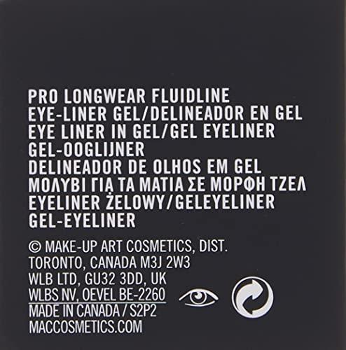 MAC Pro Longwear Fluidline Blacktrack, Multi, 0.1 Ounce MAC