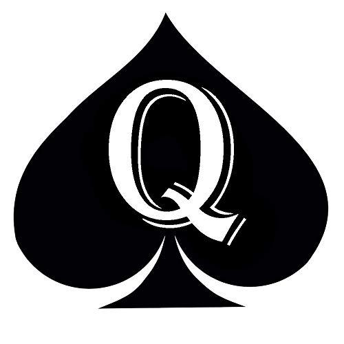 3D Sexy QOS Queen Of Spades Temporary Tattoos - Hotwife - Cuckold ...