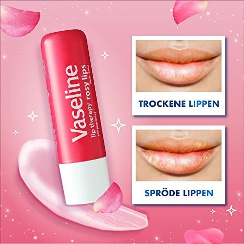 Vaseline Lip Therapy Stick, Rosy Lips | Petroleum Jelly Vaseline Lip ...