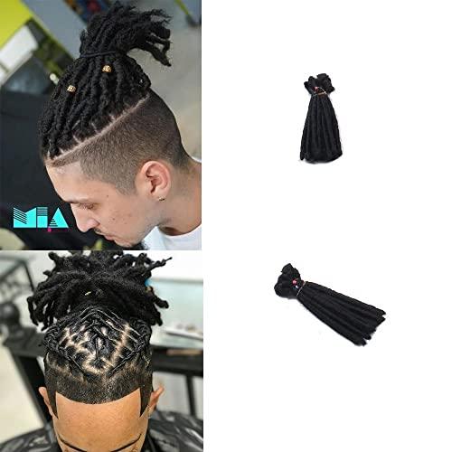 Dsoar 6 inch Handmade Dreadlocks Extensions Men's Dreadlocks Fashion ...