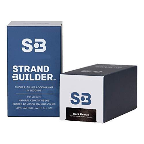Strand Builder Hair Fibers for Thinning Hair and Hair Loss, Natural ...